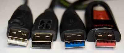 Cómo saber el tipo de conector USB según el color