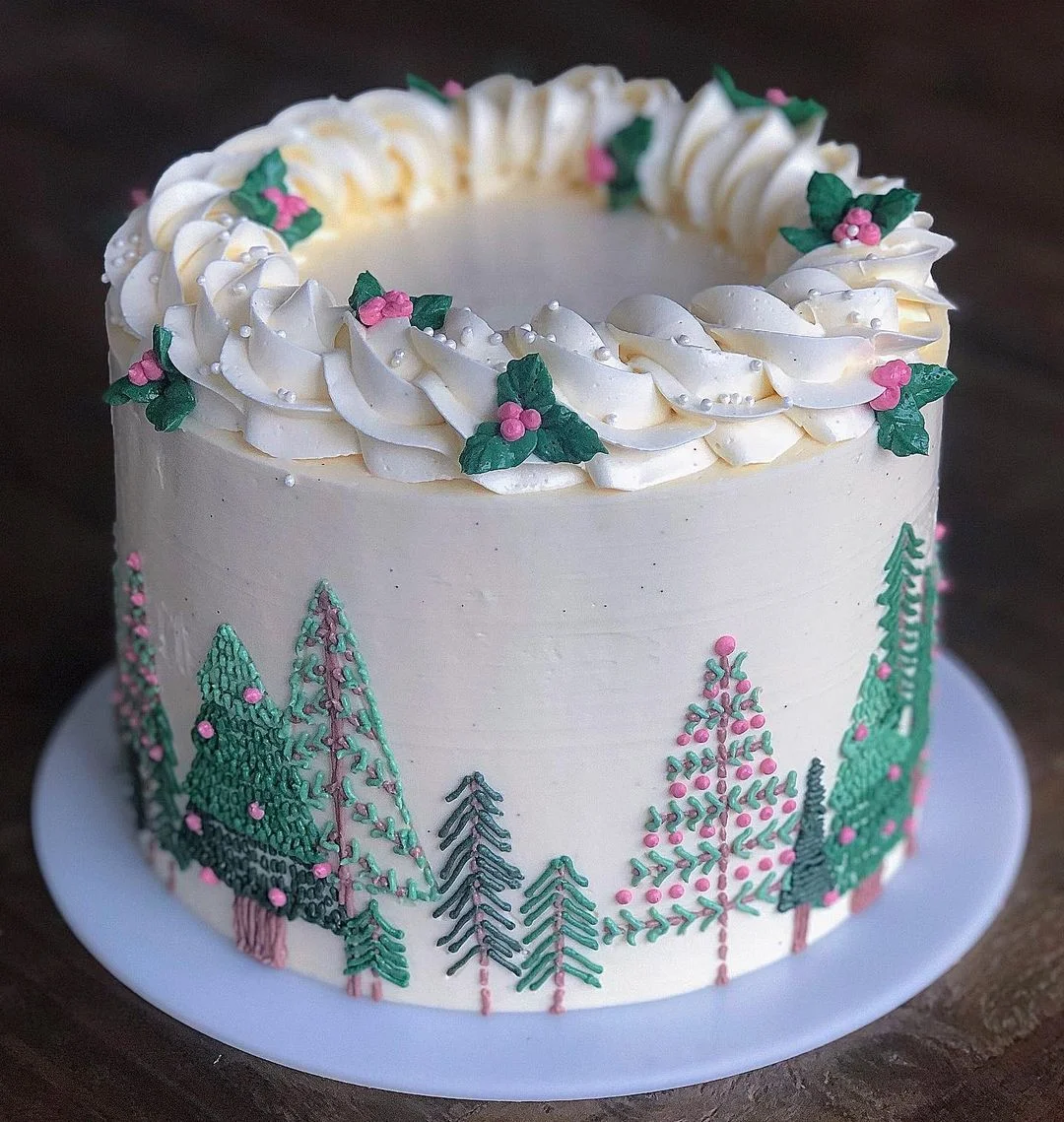 14 New easy and simple amazing cake decorating ideas for Christmas ...