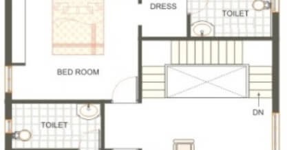 100 gaj house map - Kya hai