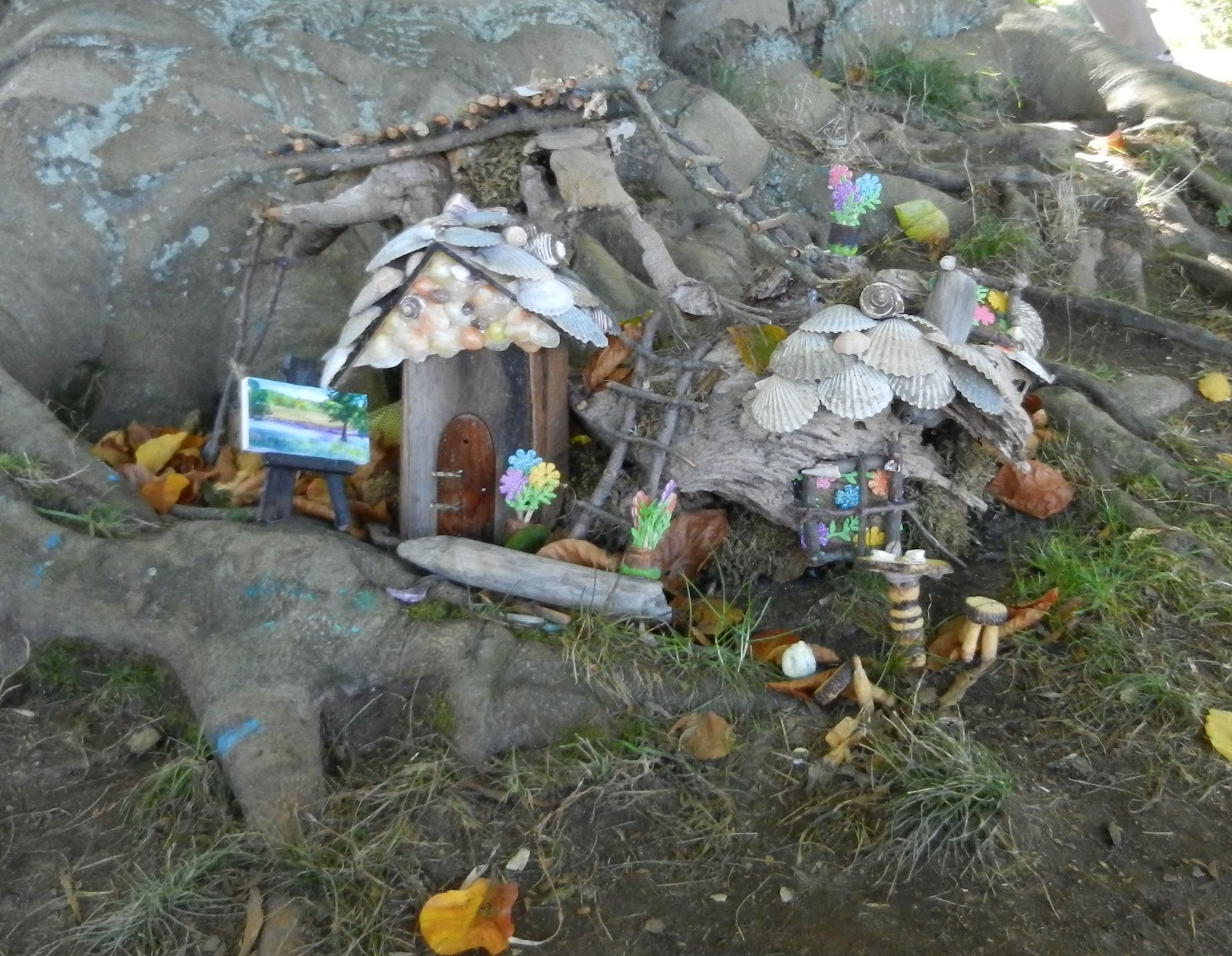 My Melange: Wee Faerie Village at Florence Griswold Museum