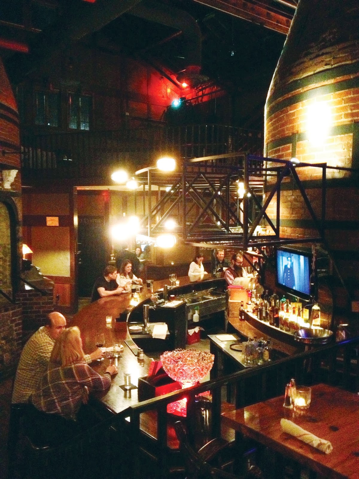 entertaining views from cincinnati: The Rookwood Bar & Restaurant