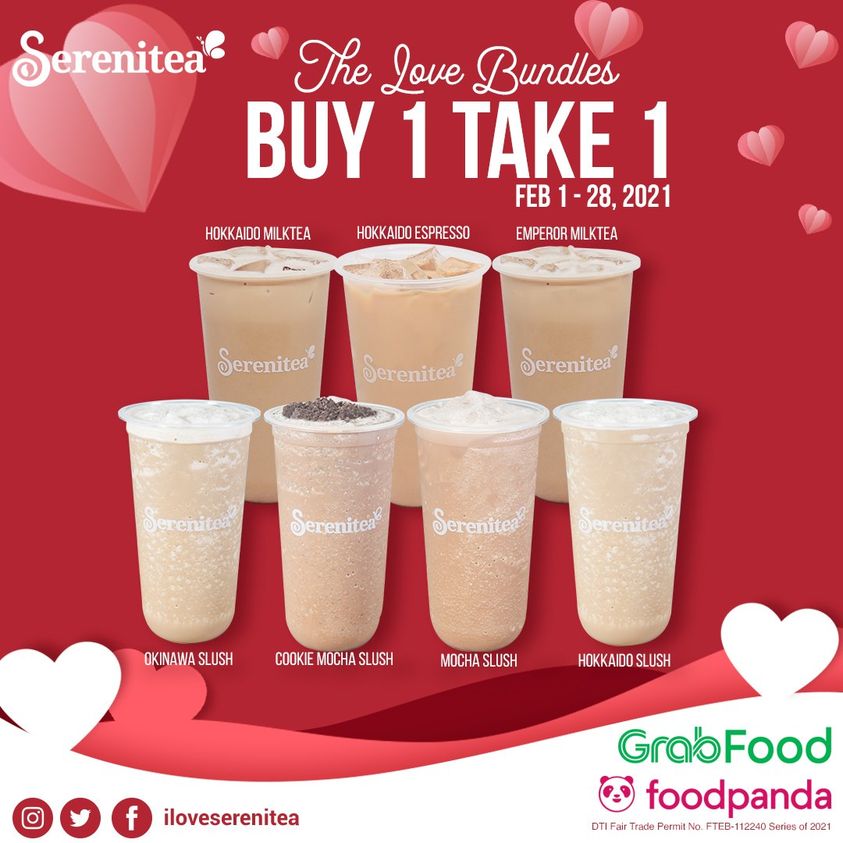 Manila Shopper: Serenitea Buy1 Take1 Love Bundles Promo