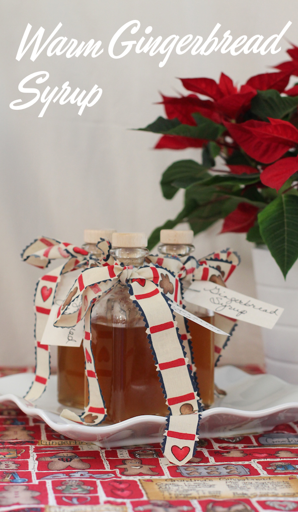 Food Lust People Love: Warm Gingerbread Syrup