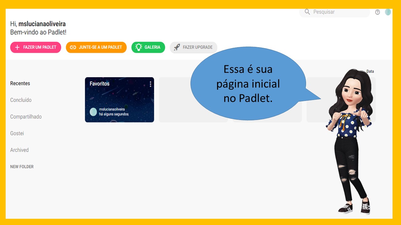Lu: Saiba como utilizar o melhor do Padlet para criar um mural digital ...