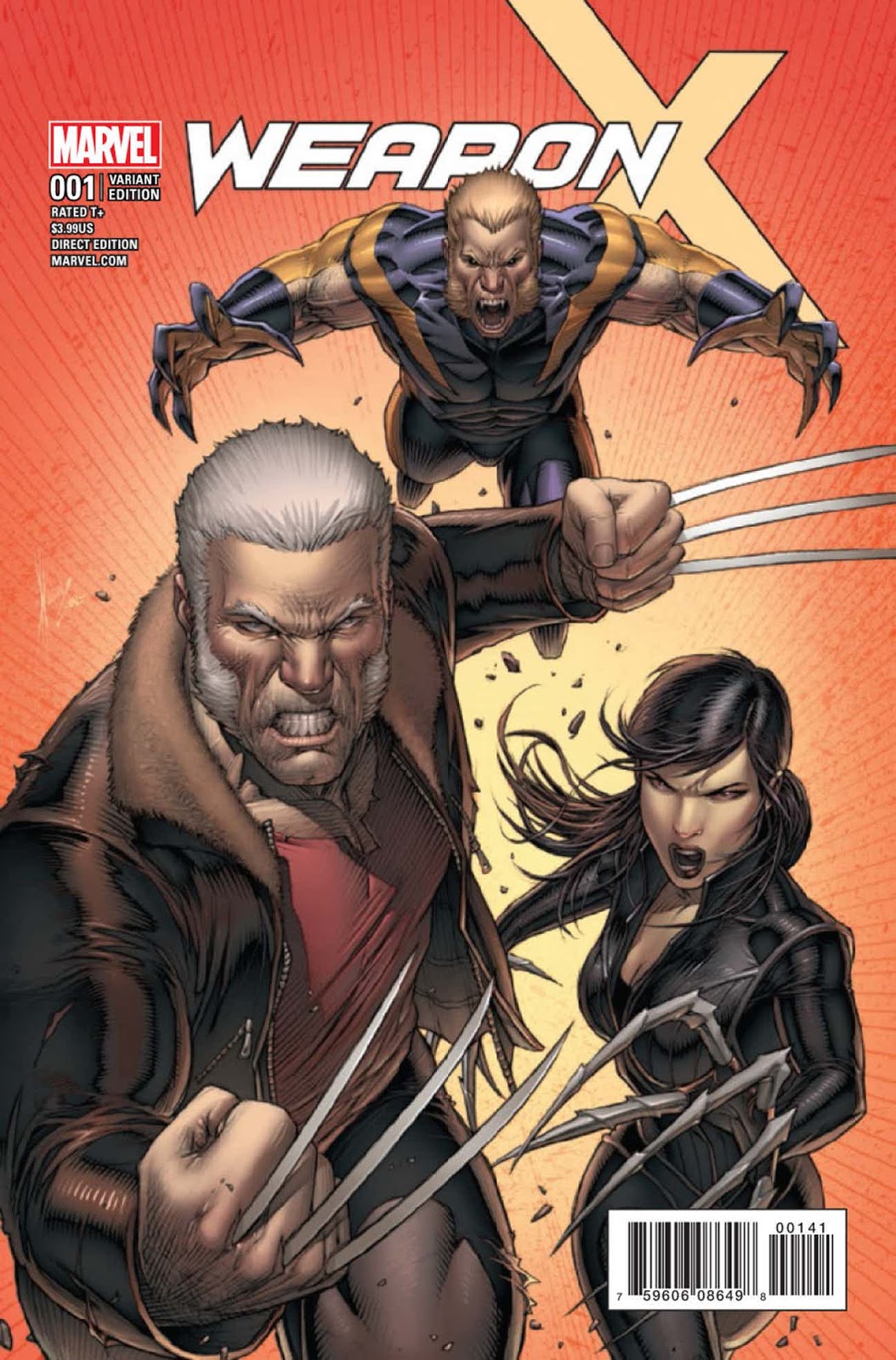 The Movie Sleuth: Images: Marvel Comics Weapon X #1 Preview