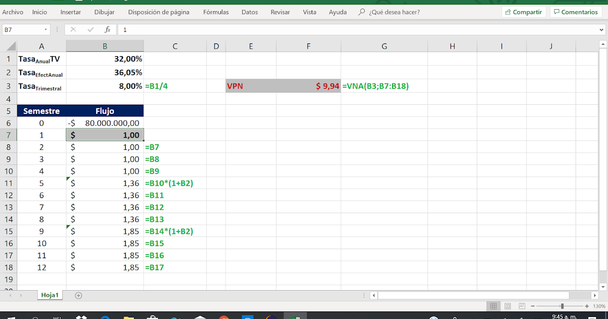 Finanzas, excel, vba, sql y algo más...: Finanzas: Préstamo Compra Tractomula, Ejercicio 4.11 ...