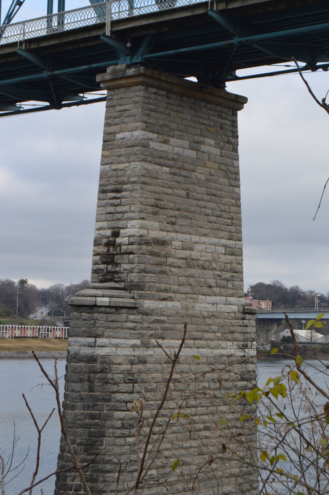 Industrial History: Walnut Street Bridge over Tennessee River in ...