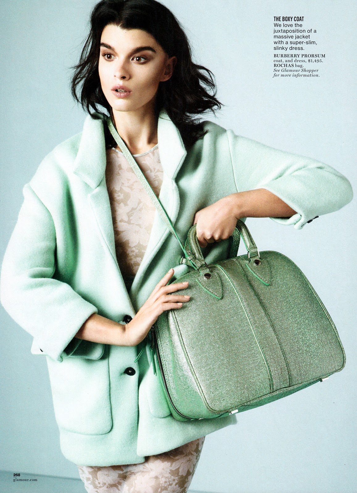 the shape of clothes to come: crystal renn by paul wetherell for ...