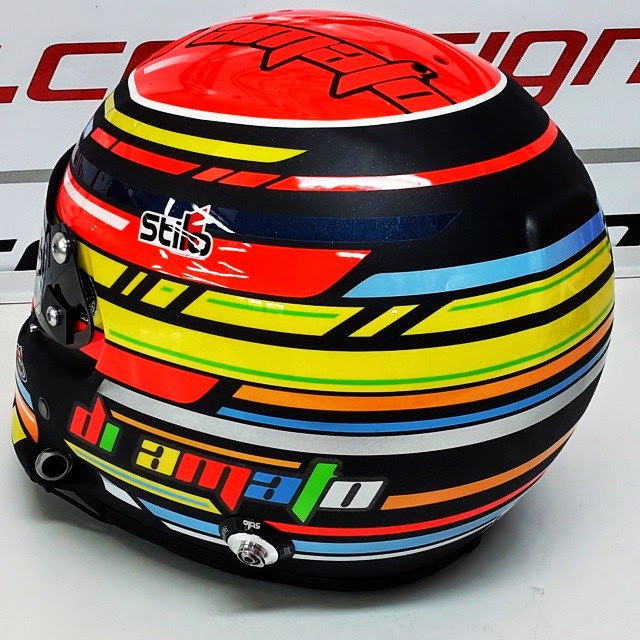 Racing Helmets Garage: Stilo ST4 D.Di Amato 2015 by CF Design