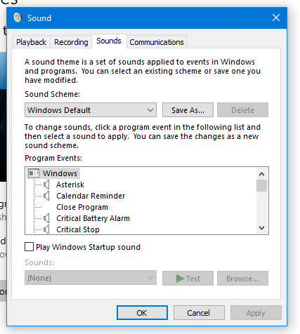 How To Change Windows Default Sounds