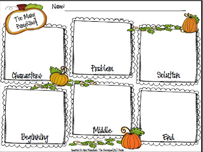 Classroom Freebies Too: Pumpkin Graphic Organizers!