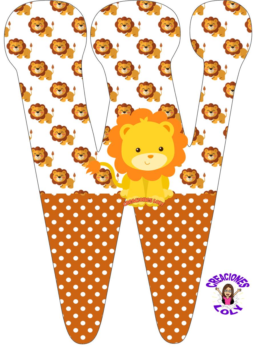 Creaciones Loly: Abecedario Alfabeto Completo Español León Animado