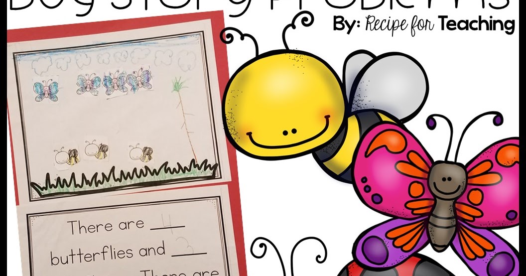 Bug Story Problems - Recipe for Teaching