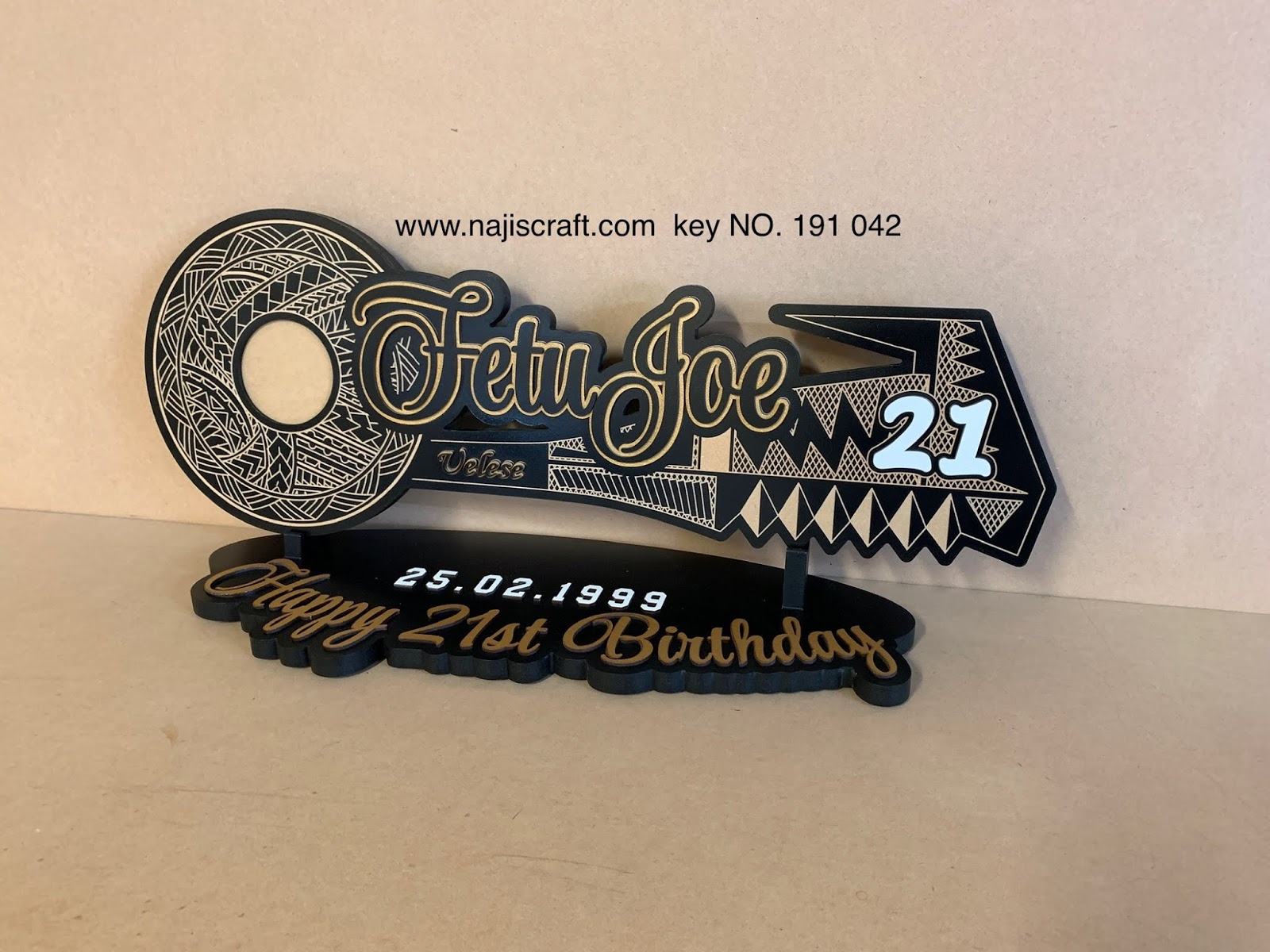 NO. 191042 21ST SAMOAN KEY 85CM - SAMOAN NIFO OTI