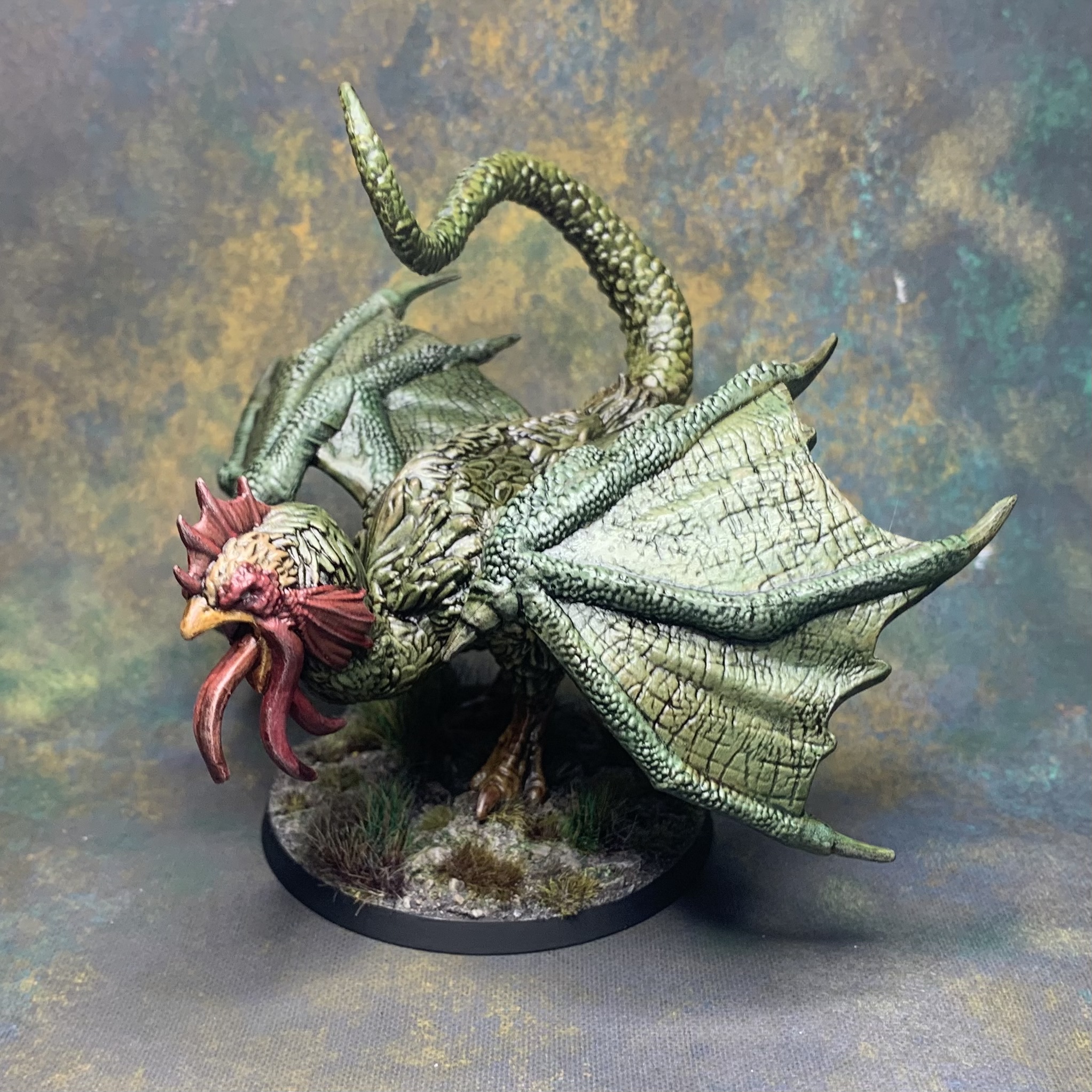 Chris' Miniature Woes: The Petrifying Cockatrice