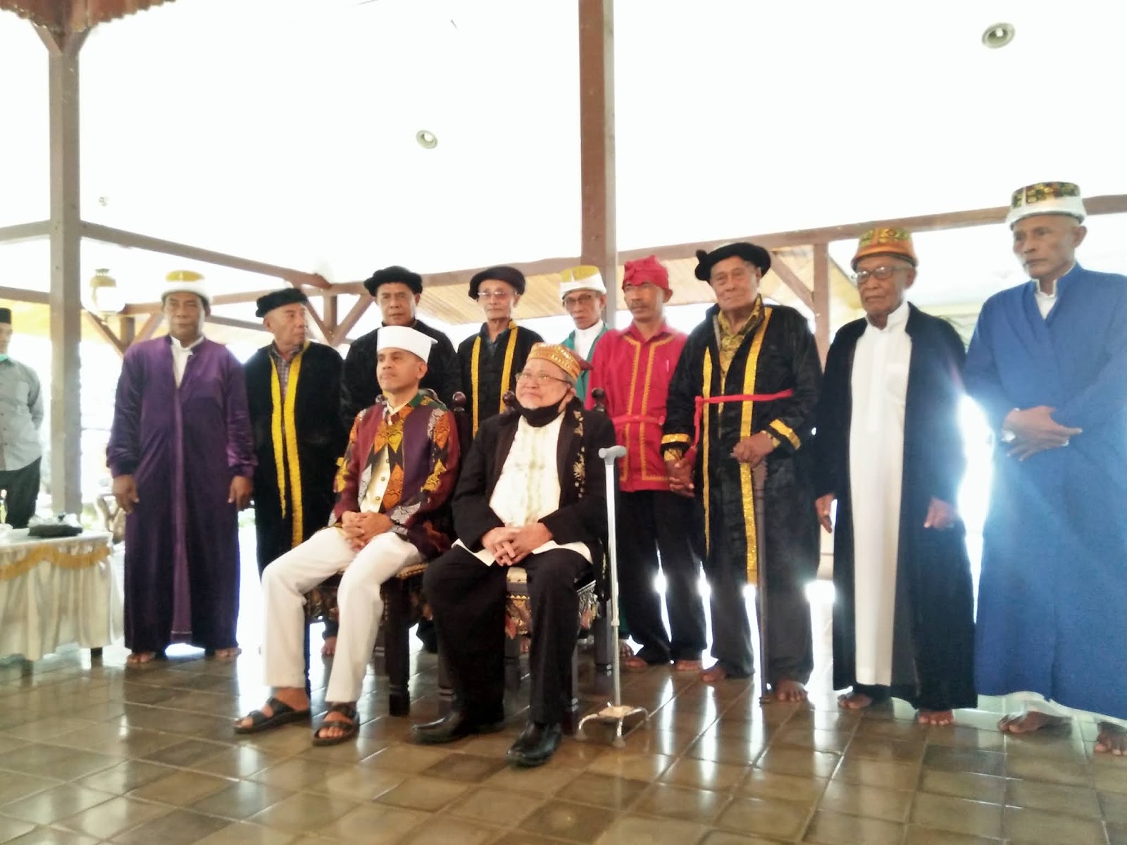 Pelantikan dan Pengukuhan Empat Sangaji Kao di Keraton Kesultanan ...