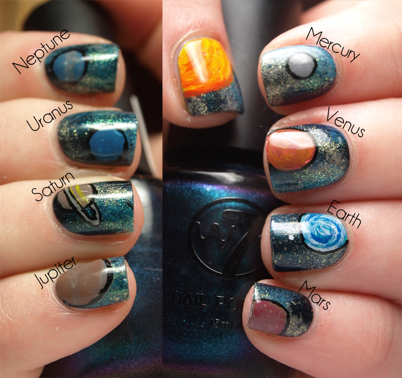 The Nailasaurus | UK Nail Art Blog - Galaxy Nails... Literally - The ...