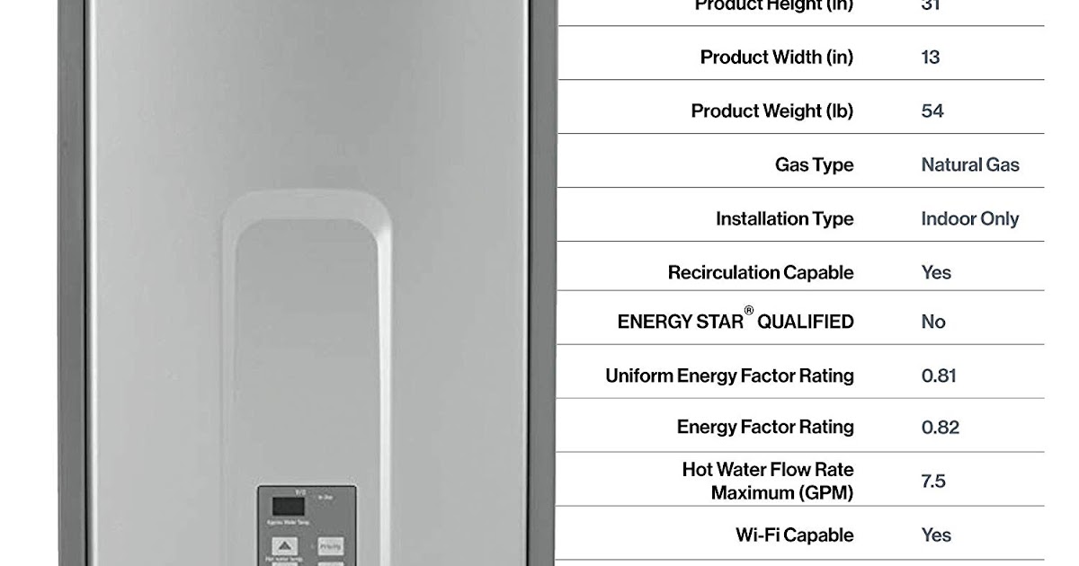 Rinnai RL75iN Natural Gas Tankless Water Heater Reviews ~ Best Tankless ...