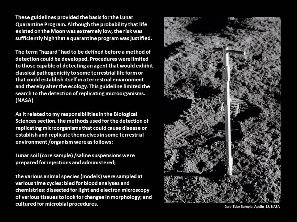 Fifty Years Ago at the Lunar Receiving Laboratory (1969-2019)