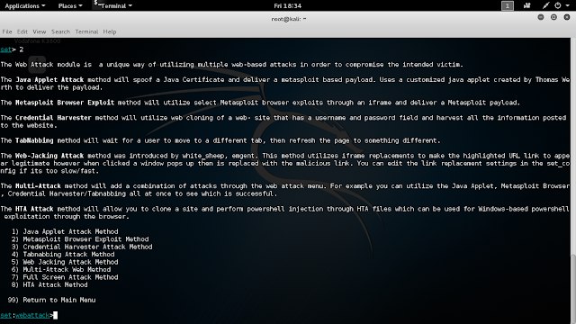 Hacking By Kali Linux Hack Facebook Password In Kali Linux With Setoolkit