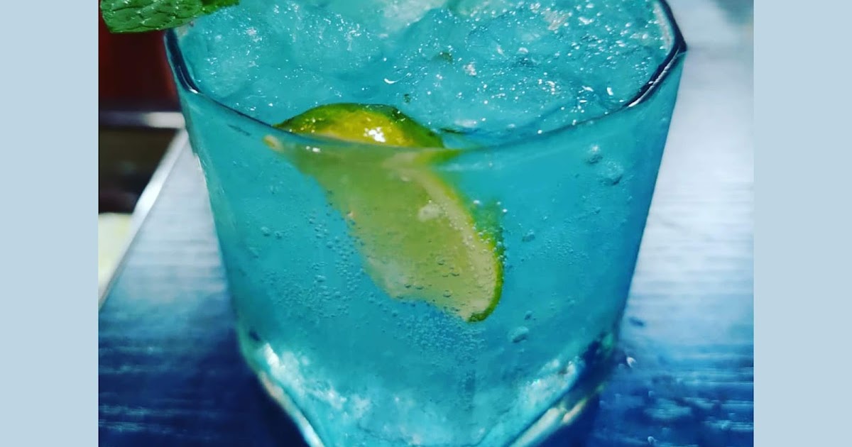 Blue Ice Mocktail