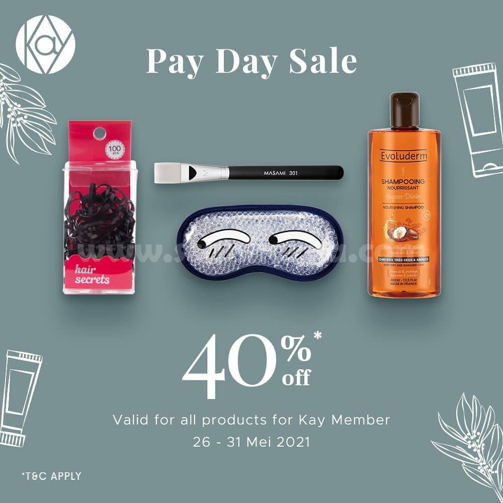 Promo KAY Collection PAYDAY Sale - Discount 40% All Items - scanharga