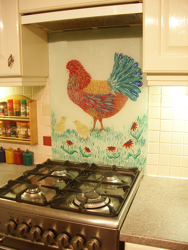 Funky Kitchen Splashbacks @ The Kitchen Design