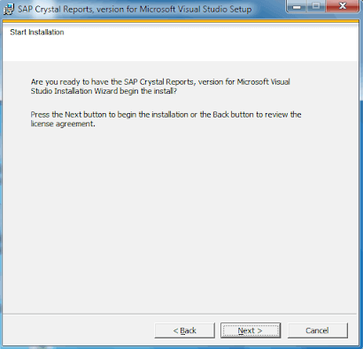 Instalar o actualizar la versión de Crystal reports (2021)