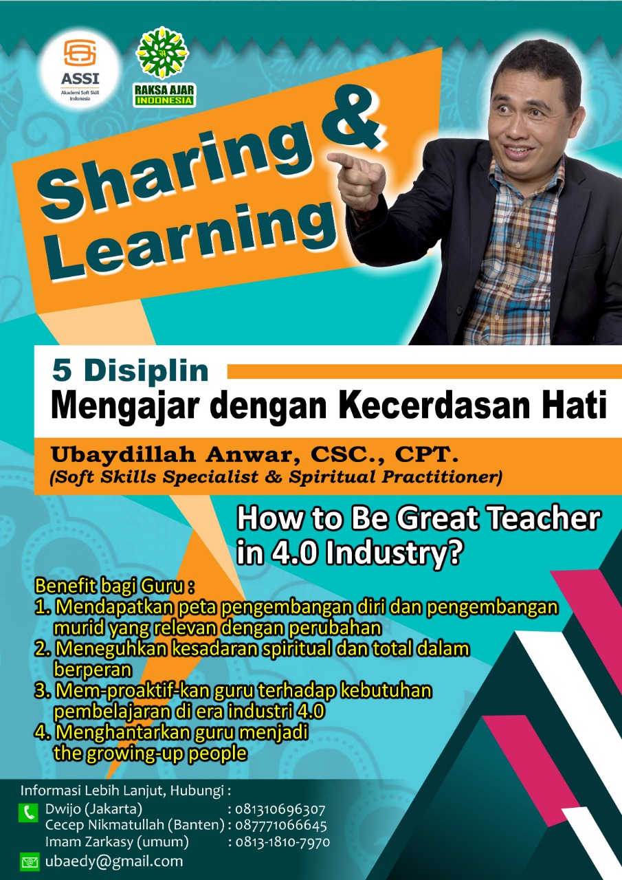 MENGAJAR DENGAN KECERDASAN HATI - PEMBICARA SEMINAR
