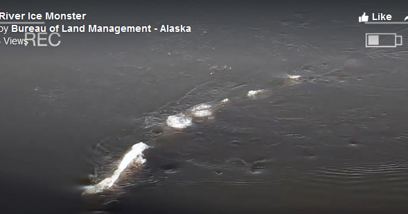 THE WESTERNER: Alaskan 'Ice Monster' Sparks Imaginations Online