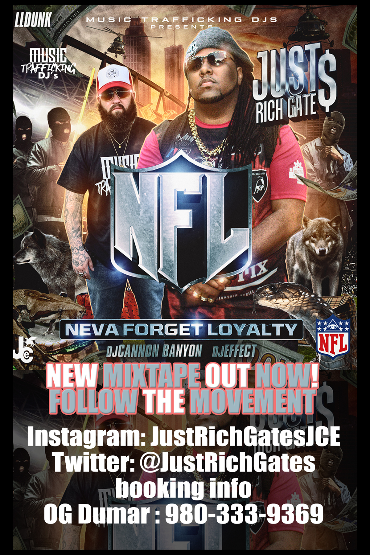 Just Rich Gates x Lil Kyle ft. Derez Deshon Cameo - "Check My Bakground ...