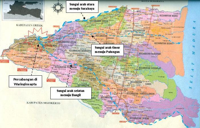 NAGARA DAHA: Perpindahan Aliran Sungai Brantas di Waringinsapta