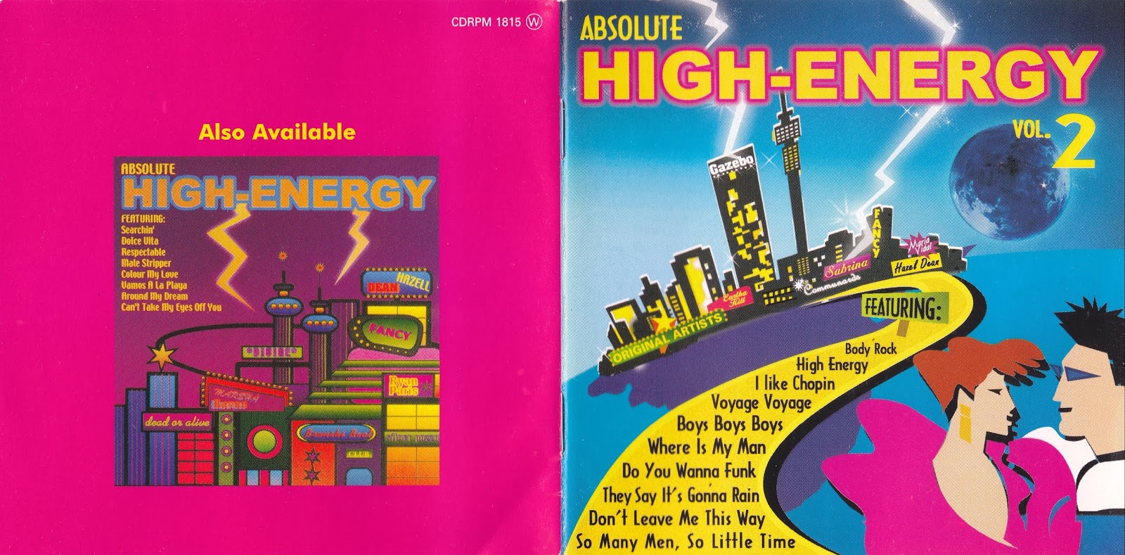 RETRO DISCO HI-NRG: Absolute High-Energy - Volume 2 (2CD Set) [non-stop ...