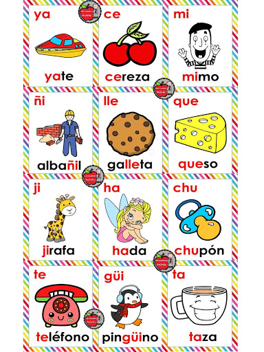 LOTERÍA DE SÍLABAS PDF