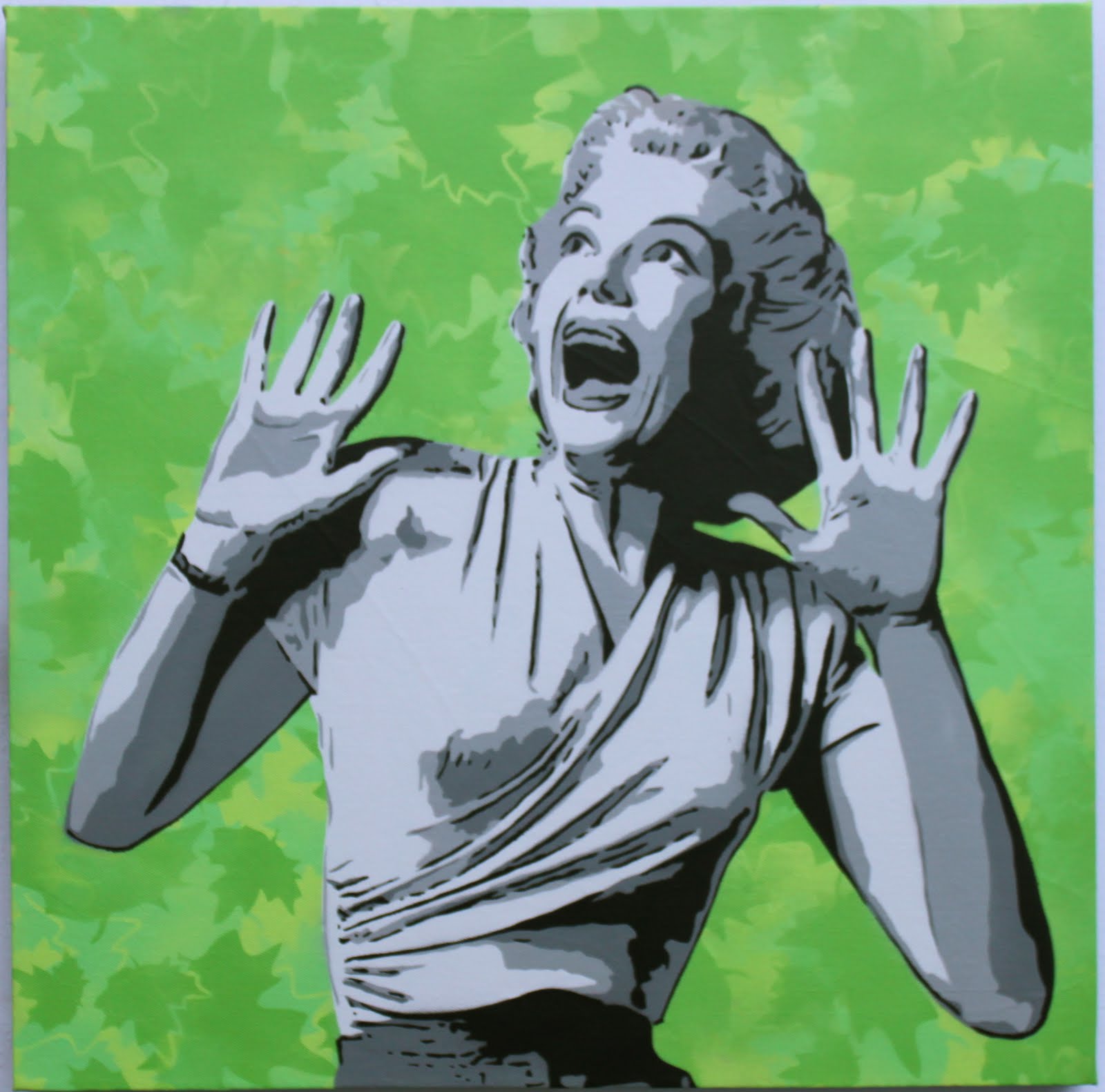 dindinzzz ...a one woman artistic movement: Classic screaming woman ...