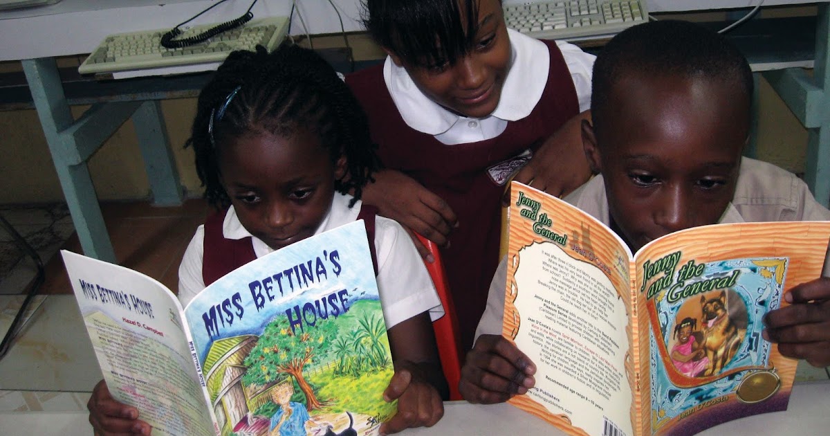 Caribbean Children's Fiction: I LOVE TO SEE CHILDREN READING MY BOOK