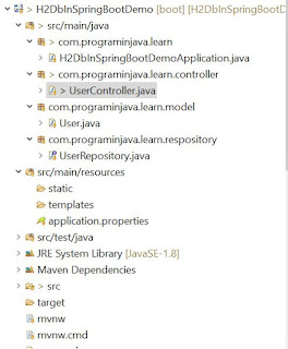How to Use H2 Embedded database in spring boot ~ Program in Java - Java Examples, Interview ...