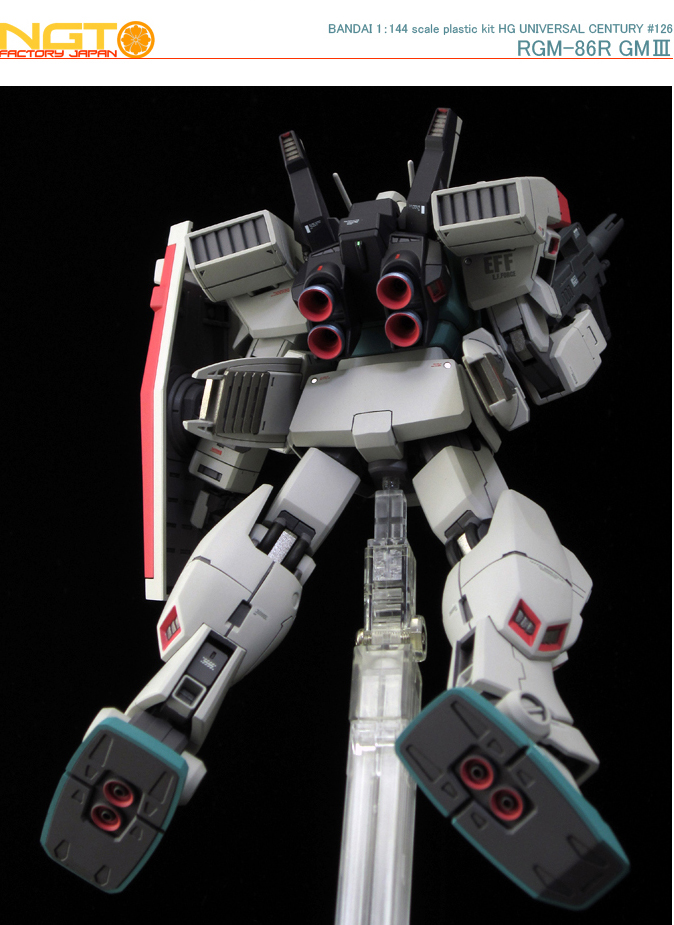 GUNDAM GUY: HG 1/144 RGM-86R GM III - Customized Build