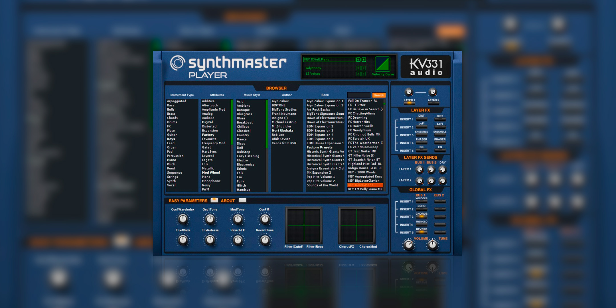 Synthmaster Player by KV331 Audio 'Instrument' Gratis por tiempo limitado