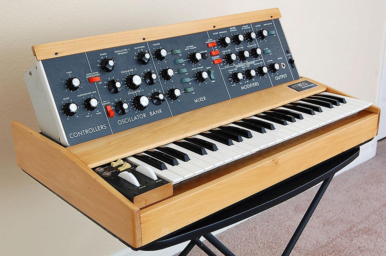 MATRIXSYNTH: Original Vintage Moog Minimoog Model D with MIDI