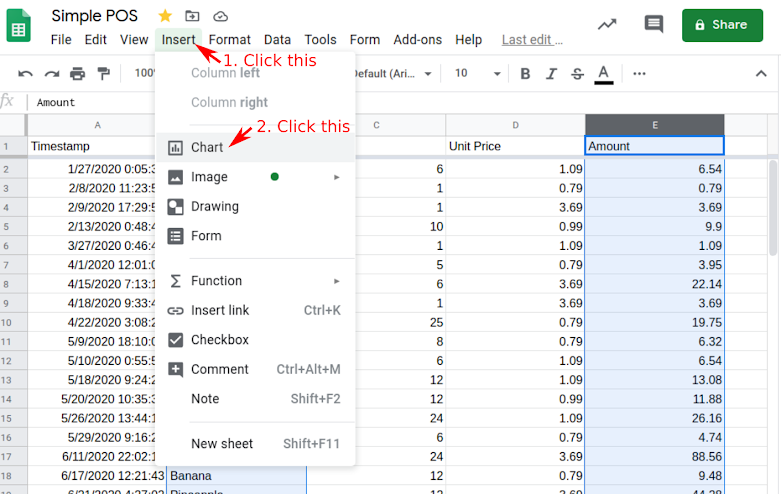 Build A Simple Sales System using Google Drive