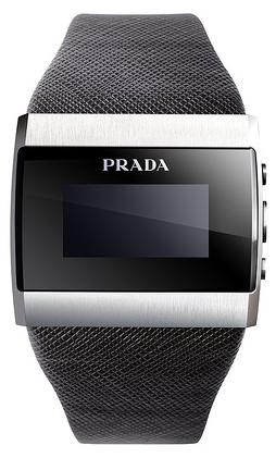 Gadget devil: PRADA BLUETOOTH WATCH