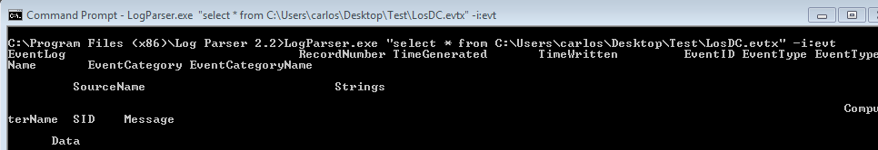 Mash That Key Crafting Queries And Extracting Data From Event Logs Using Microsoft Log Parser