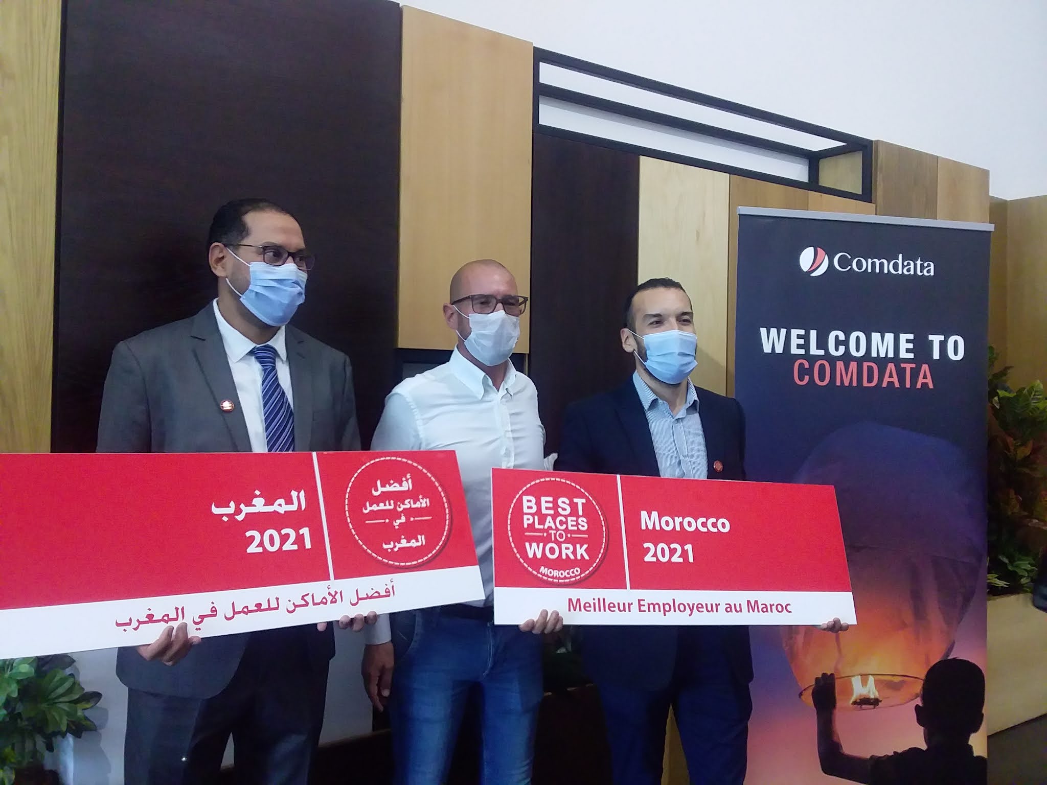 Comdata reçoit le trophée "Best Place To Work" au Maroc - arab travel ...