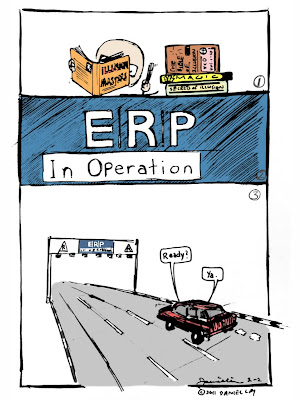 Daniel Lim - Cartoons: Education Cartoon: Singapore Electronic Road ...