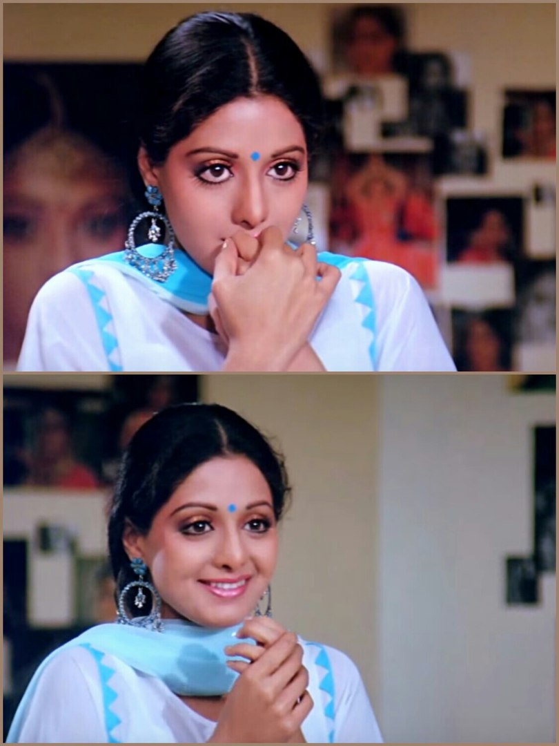 Sridevi: Sridevi Fan Art: Sridevi gif from Chandni