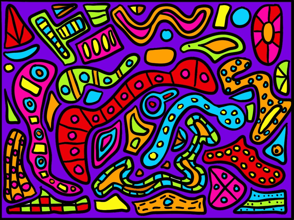 Art Sub Lessons: Art Lesson - Reggie Laurent