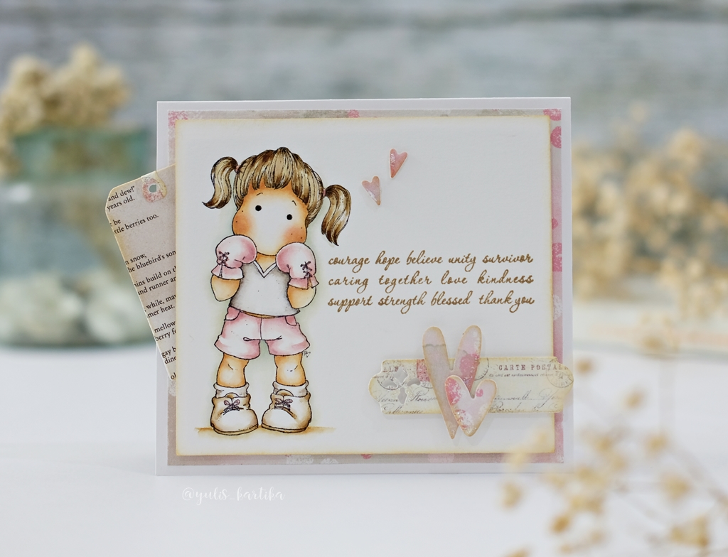 Be Brave | Card for Encouragement and Kindness - Magnolia with Heart