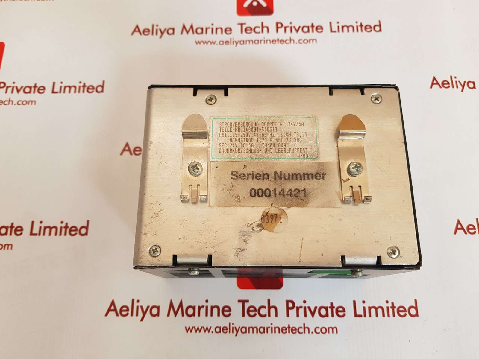 J.SCHNEIDER COMPETENT 24V/5A POWER SUPPLY - Aeliya Marine