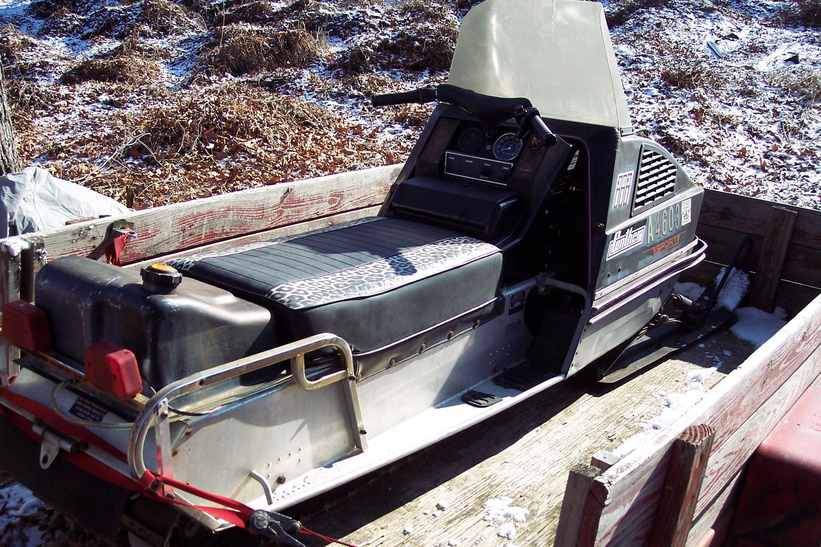 Daily Turismo: Rotary Powered Snowmobile: 1972 Arctic Cat Panther 303